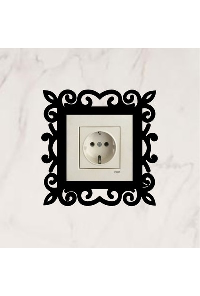 Şehrin Hediyecisi Dekoratif Priz Çerçevesi