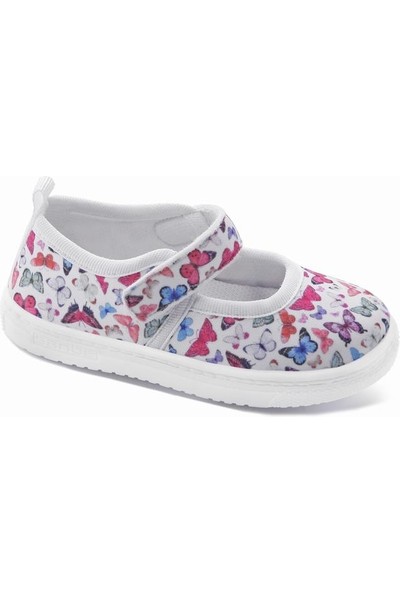 Sanbe 401 T 011 20-25 Keten Ayakkabı Beyaz