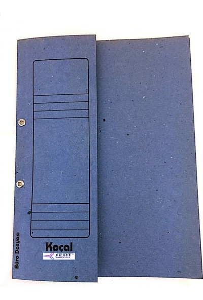 Sert Kırtasiye Koçal Yarım Kapak Dosya Mavi 50'li Sert Kırtasiye Koçal Yarım Kapak Dosya Mavi 50'li