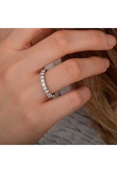 Engingold 1.41CT Pırlanta Tamtur Yüzük
