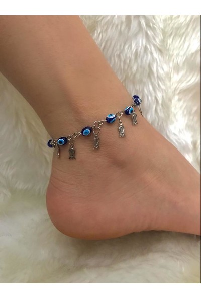 Beykan Halhal Nazar Boncuklu Lale