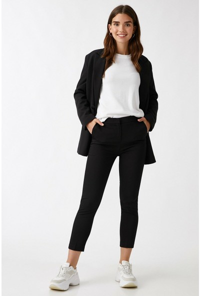 Koton 2KAK42007UW Kadın Kanvas Pantolon