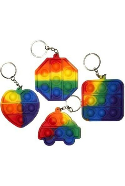 Black Bought Popit Toys Pop It Push Bubble Fidget Popit Stres Oyunu Kalp Sekizgen Kare Araba 4'lü Anahtarlık Set Büyük Boy Black Bought Popit Toys Pop It Push Bubble Fidget Popit Stres Oyunu Kalp Sekizgen Kare Araba 4'lü Anahtarlık Set Büyük Boy