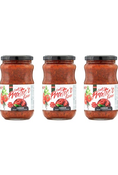 Cento's Pratic'o Güneşte Kurutulmuş Domates Ezme 3 x 370 cc Cento's Pratic'o Güneşte Kurutulmuş Domates Ezme 3 x 370 cc
