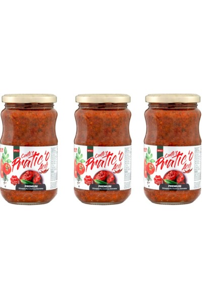 Cento's Pratic'o Acılı Güneşte Kurutulmuş Domates 3 x 370 cc Cento's Pratic'o Acılı Güneşte Kurutulmuş Domates 3 x 370 cc