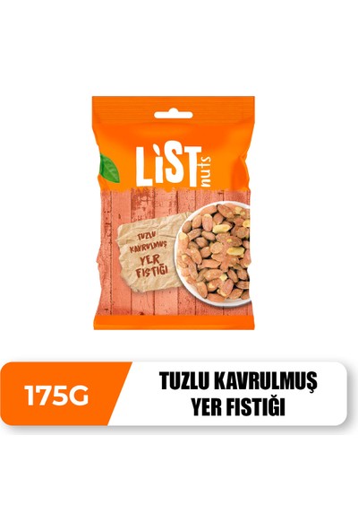 List Nuts Tuzlu Yer Fıstığı 175 gr