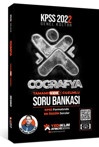 Yedi İklim Yayınları 2022 KPSS Genel Kültür Atölye Serisi Coğrafya Tamamı Video Çözümlü Soru Bankası Yedi İklim Yayınları 2022 KPSS Genel Kültür Atölye Serisi Coğrafya Tamamı Video Çözümlü Soru Bankası