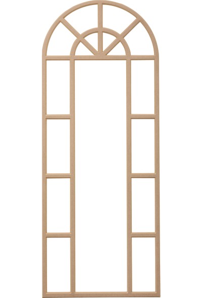 Rafhomestore Dekoratif C10 Uzun 75 x 190 cm Duvar Çerçeve Ham Mdf
