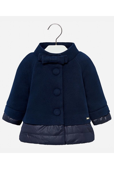 Mayoral 2487 Kız Bebek Kaban Lacivert 24 Ay