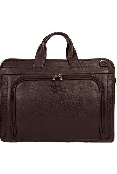 Kangaroo Kıngdom Hakiki Deri Koyu Kahverengi Erkek Laptop & Evrak Çantası 8656-K Kangaroo Kıngdom Hakiki Deri Koyu Kahverengi Erkek Laptop & Evrak Çantası 8656-K