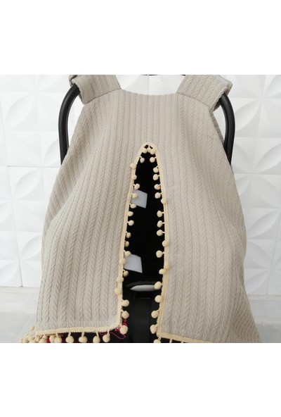 Babylifehome Puset Örtüsü Örgü Pikeden