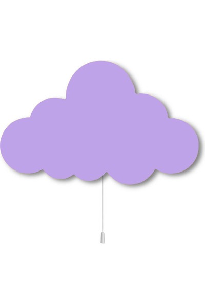 Instababyrooms Lila Bulut Ahşap Aydınlatma Instababyrooms Lila Bulut Ahşap Aydınlatma