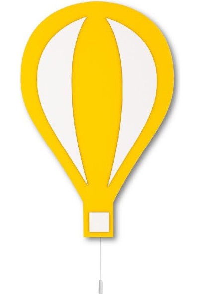 İnstababyrooms Sarı Balon Ahşap Aydınlatma İnstababyrooms Sarı Balon Ahşap Aydınlatma