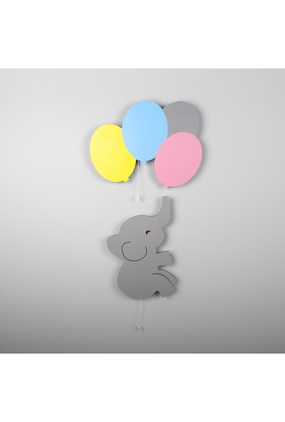 Instababyrooms Balonlu Fil Tasarım Aydınlatma