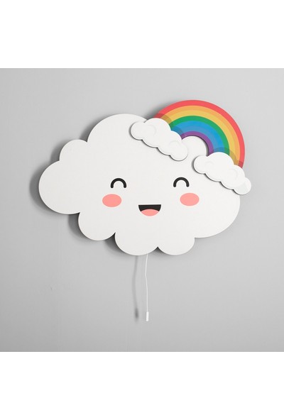 Instababyrooms Bulut Gökkuşağı Tasarım Aydınlatma Instababyrooms Bulut Gökkuşağı Tasarım Aydınlatma