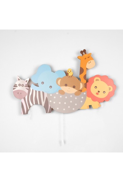 Instababyrooms Safari Hayvanlar Aydınlatma