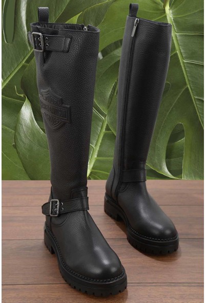 Harley Davidson Black Kadın Bot & Bootie Harley Davidson Black Kadın Bot & Bootie