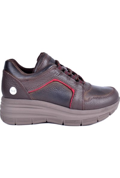 Mammamia D21KA-3450 Kahve Kadın Deri Ayakkabı