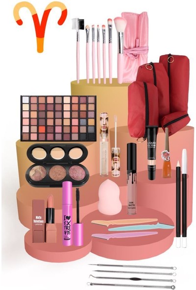 Mujgan Koç Burçlarına Özel Makyaj Seti Esmer Ten