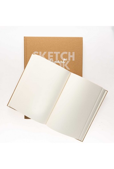 Fanart A5 Kraft Sert Kapaklı Academy Sketch Book 80 Gram 96 Yaprak Fanart A5 Kraft Sert Kapaklı Academy Sketch Book 80 Gram 96 Yaprak