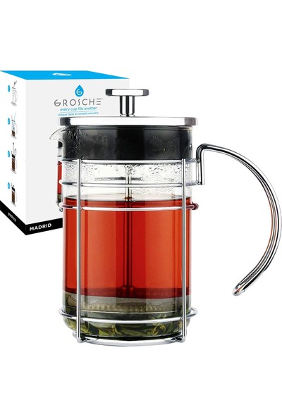 Grosche Madrid French Press 8 Cup 1000 ml Grosche Madrid French Press 8 Cup 1000 ml