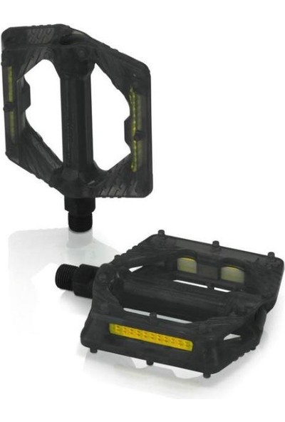 XLC PD-M16 Bilyalı Transparan Platform Bisiklet Pedalı Siyah