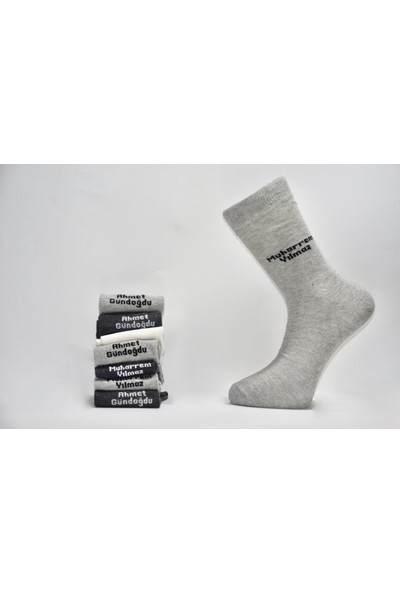 Airsocks 12LI Kişiye Özel Pamuklu Erkek Soket Çorap Airsocks 12LI Kişiye Özel Pamuklu Erkek Soket Çorap