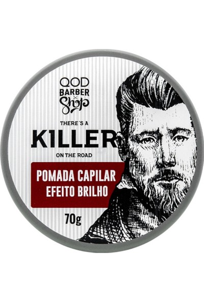 Qod Barber Shop Killer Pomad 70G - Güçlü Tutuş & Parlak Görünüm Qod Barber Shop Killer Pomad 70G - Güçlü Tutuş & Parlak Görünüm