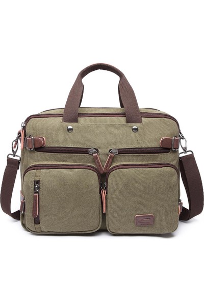 CTVYB1278-0029 Koyu Yeşil Evrak ve Sırt Çantası CTVYB1278-0029 Koyu Yeşil Evrak ve Sırt Çantası