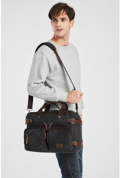 CTVYB1278-0001 Siyah Evrak ve Sırt Çantası