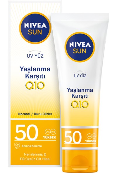 Nivea Yaşlanma ve Leke Karşıtı 50 Faktör Yüz Kremi