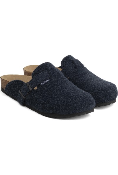 Pierre Cardin Era Keçeli Rahat Sıcak Erkek Kadın Ev Terliği