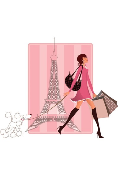 Tablo Life Pariste Alışveriş - Kanvas Tablo Tablo Life Pariste Alışveriş - Kanvas Tablo