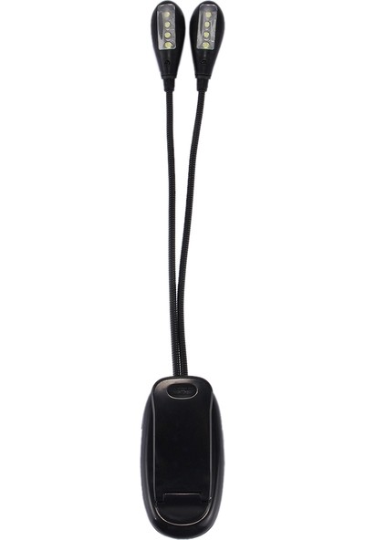Zsykd 2 Kol LED Kitap Işık, Çift Arms Klip Kamp Yürüyüş Okuma Için LED Işık (Siyah) (Yurt Dışından) Zsykd 2 Kol LED Kitap Işık, Çift Arms Klip Kamp Yürüyüş Okuma Için LED Işık (Siyah) (Yurt Dışından)