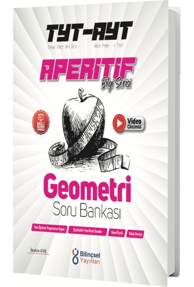 Bilinçsel Yayınları TYT-AYT Geometri Aperitif Soru Bankası 2022