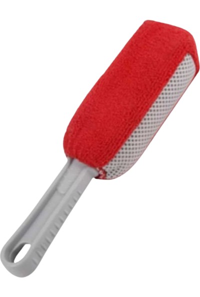 Flarestar Süngerli Jant Temizleme Fırçası-Kırmızı