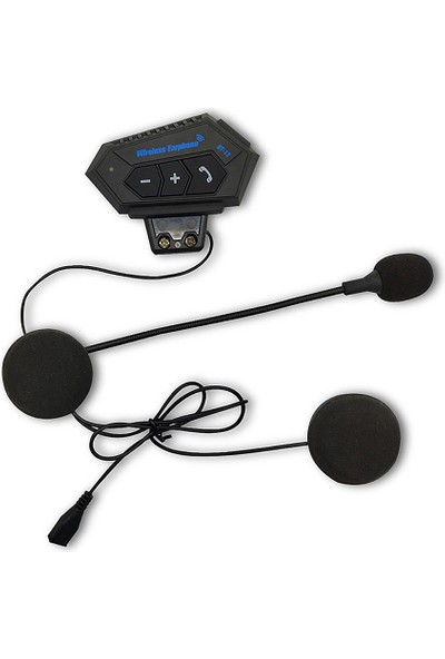 Sprotauto Bt-12 Motosiklet Bt Kulaklık Kask Kulaklık Telefon (Yurt Dışından)