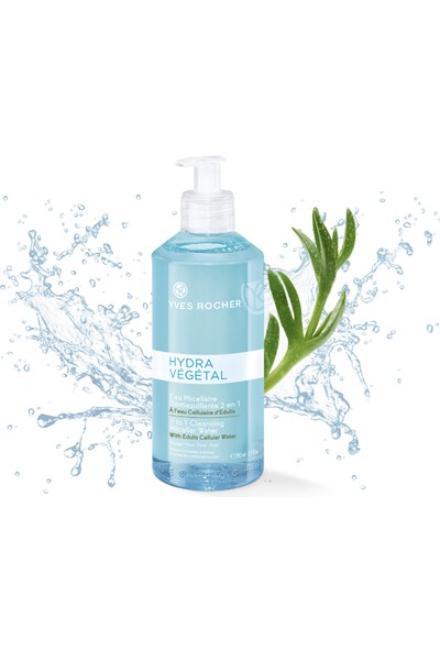 Yves Rocher Hydra Vegetal - Nemlendirici ve Ferahlatıcı Tonik Etkili Temizleme Suyu 390 ml Yves Rocher Hydra Vegetal - Nemlendirici ve Ferahlatıcı Tonik Etkili Temizleme Suyu 390 ml