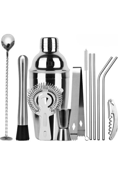 Buyfun CG1207 12PCS 304 Paslanmaz Çelik Kokteyl Çalkalayıcı (Yurt Dışından) Buyfun CG1207 12PCS 304 Paslanmaz Çelik Kokteyl Çalkalayıcı (Yurt Dışından)