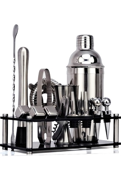 Buyfun CG1215 16PCS 304 Paslanmaz Çelik Kokteyl Çalkalayıcı (Yurt Dışından)