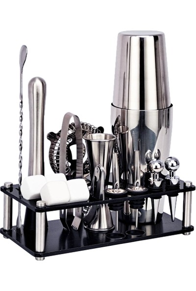 Buyfun CG1215 16PCS 304 Paslanmaz Çelik Kokteyl Çalkalayıcı (Yurt Dışından)