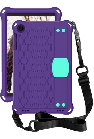 FUJİMAX Samsung Galaxy Tab A7 10.4 T500 T505 T507 Eva Silikon Askılıklı Military Comb Kılıf FUJİMAX Samsung Galaxy Tab A7 10.4 T500 T505 T507 Eva Silikon Askılıklı Military Comb Kılıf