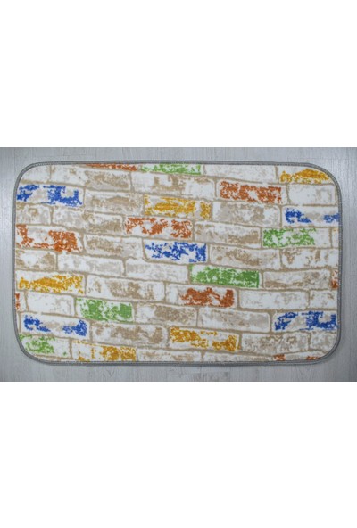 Mink 60X100 Kaymaz Taban Dekoratif Halı Paspas 9387 Mink 60X100 Kaymaz Taban Dekoratif Halı Paspas 9387