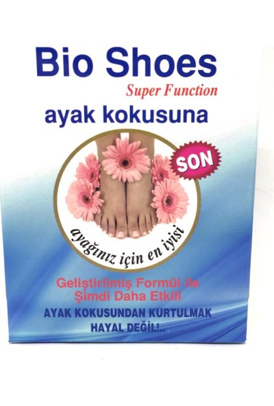 Bio Shoes Ayak Kokusu Giderici 120 Gün Etkili Ayakkabı Koku Önleyici Bio Shoes Ayak Kokusu Giderici 120 Gün Etkili Ayakkabı Koku Önleyici
