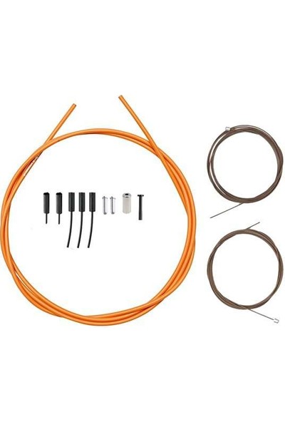 Shimano Dura-Ace Vites Kablo Seti Portakal Rengi Shimano Dura-Ace Vites Kablo Seti Portakal Rengi