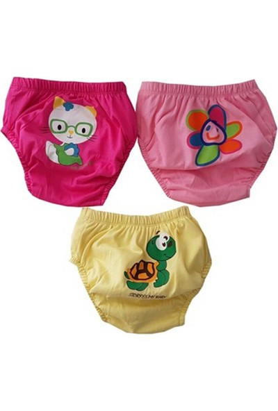 Pundikids 3'lü Alıştırma Külodu Pundikids 3'lü Alıştırma Külodu