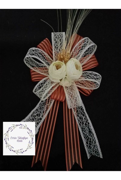 Ecrin Tuhafiye Hobi Krem Bohça Süsü