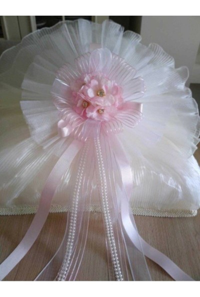 Ecrin Tuhafiye Hobi Pembe Bohça Süsü Ecrin Tuhafiye Hobi Pembe Bohça Süsü