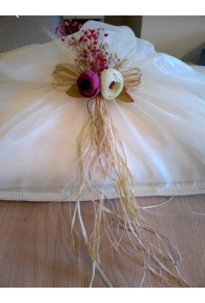 Ecrin Tuhafiye Hobi Krem Bohça Süsü