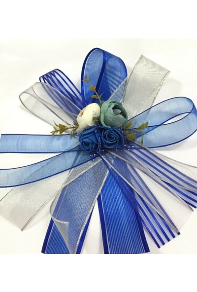 Ecrin Tuhafiye Hobi Mavi Bohça Süsü